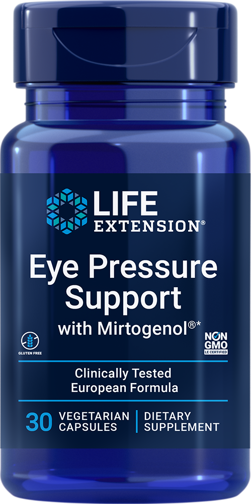 Eye Pressure Support, Mirtogenol, 30 capsules | Life Extension