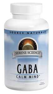 GABA Calm Mind, 750 mg, 90 capsules