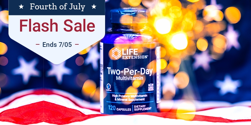 Fourth of July Flash Sale on Premium Supplements And Vitamins
