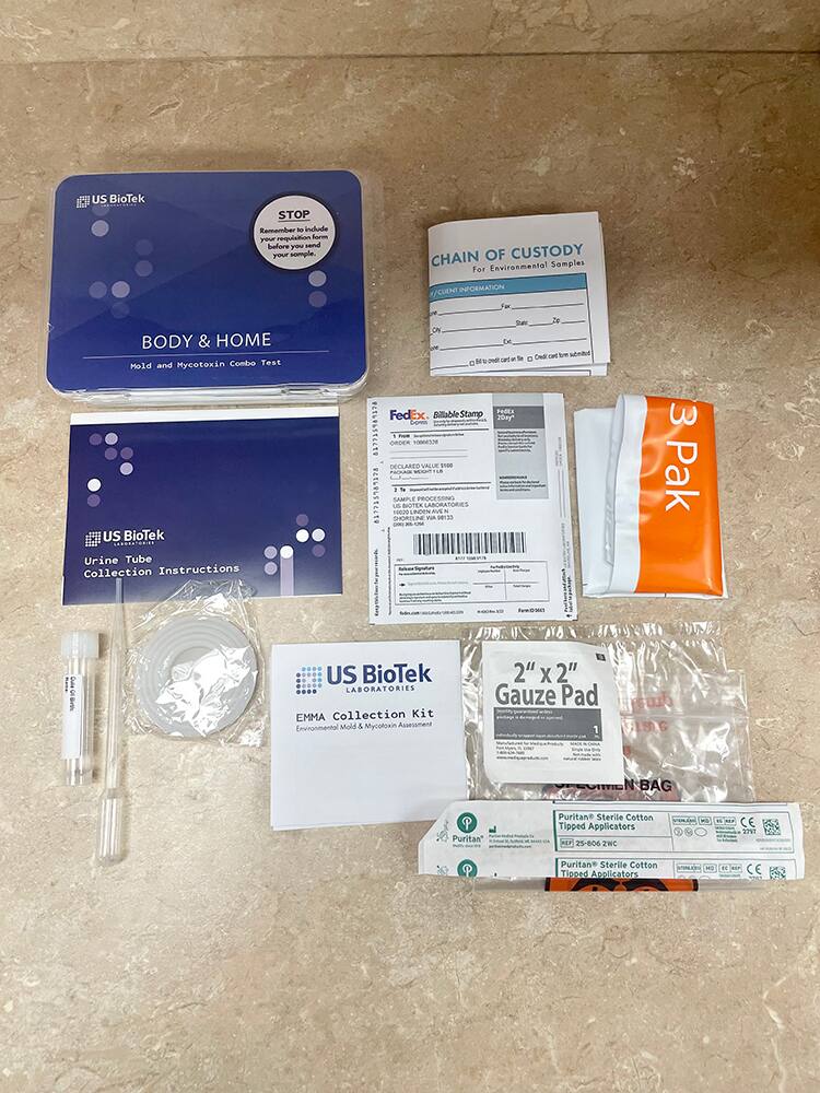 Body and Home Mold & Mycotoxin Combo Test - Life Extension
