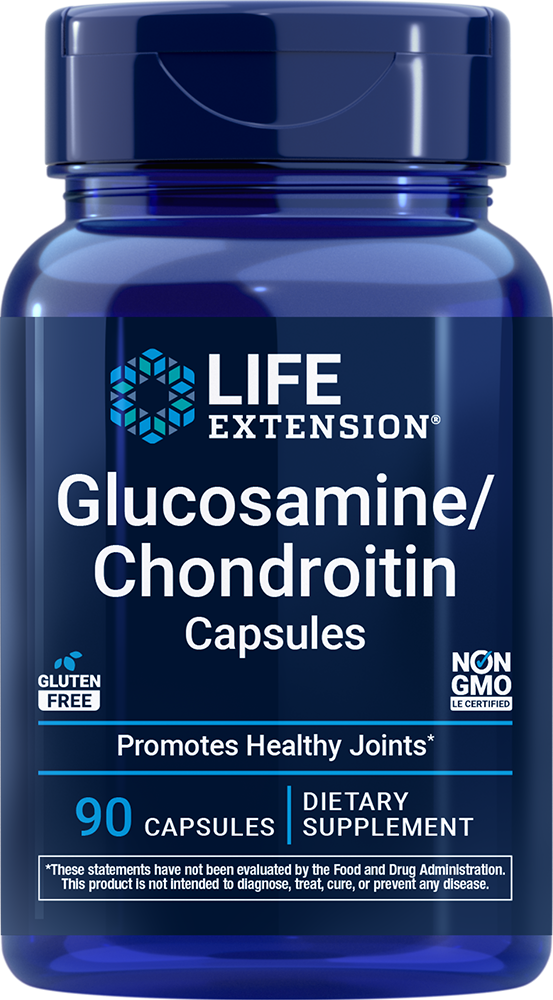 Glucosamine Chondroitin Capsules, 100 capsules - Life Extension