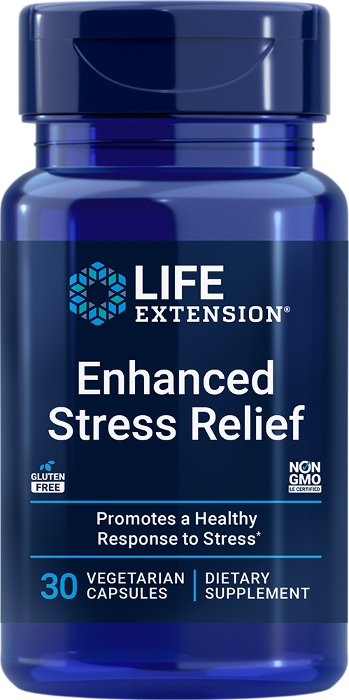 Enhanced Stress Relief, 30 vegetarian capsules - Life Extension
