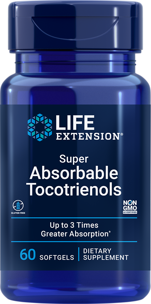 Super Absorbable Tocotrienols, 60 softgels - Life Extension