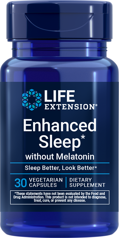 Enhanced Sleep without Melatonin, 30 capsules - Life Extension