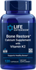 Bone Restore with Vitamin K2, 120 capsules - Life Extension