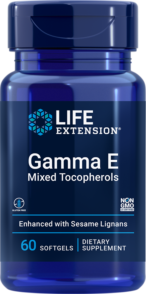 Gamma E Mixed Tocopherols, 60 softgels - Life Extension