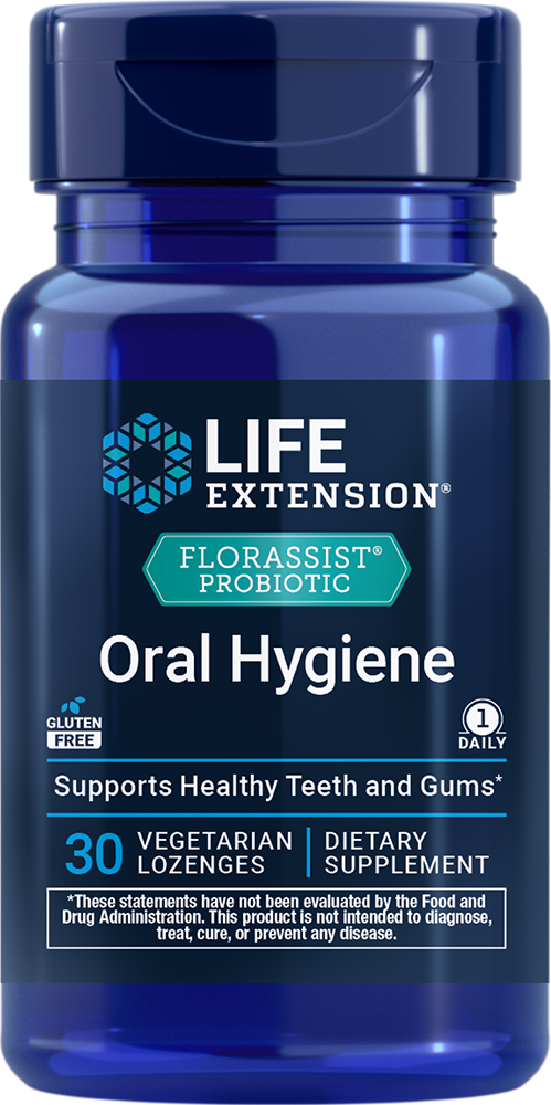 FLORASSIST® Probiotic Oral Hygiene, 30 lozenges - Life Extension