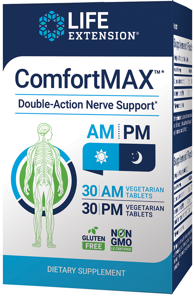 ComfortMAX, 30 AM vegetarian tablets, 30 PM vegetarian tablets - Life ...