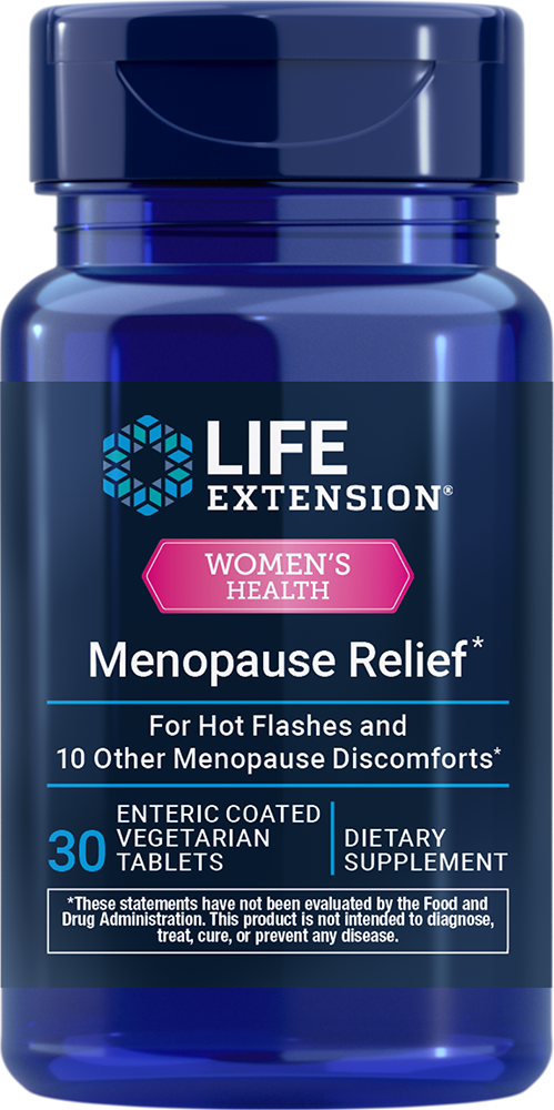 Menopause Relief*, 30 tablets - - Life Extension