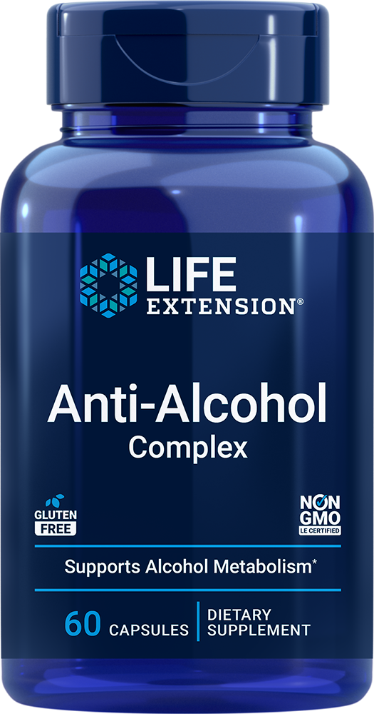 Anti-Alcohol Complex, 60 capsules - Life Extension