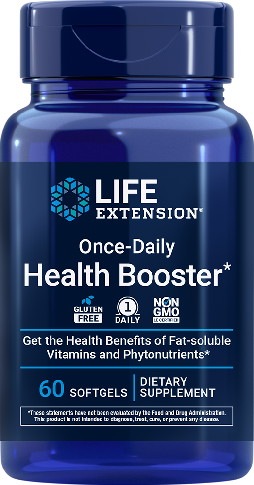 Once-Daily Health Booster, 60 softgels - Life Extension