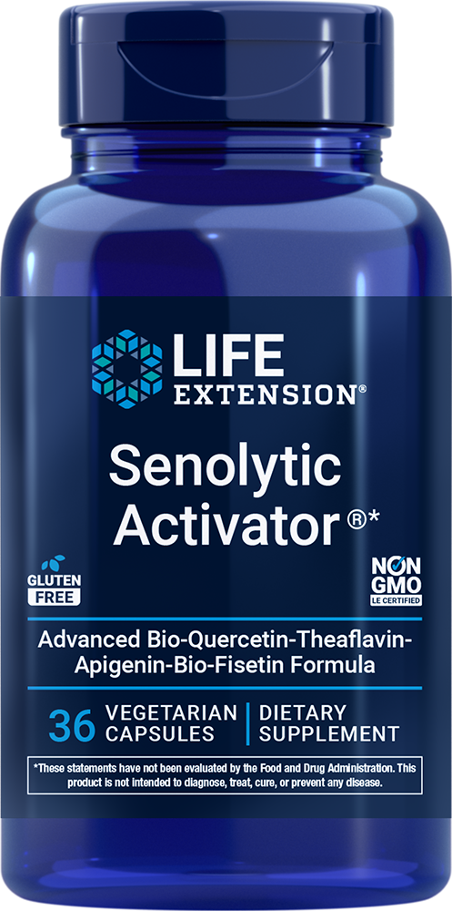 Senolytic Activator Supplement, 36 vegetarian capsules - Life Extension