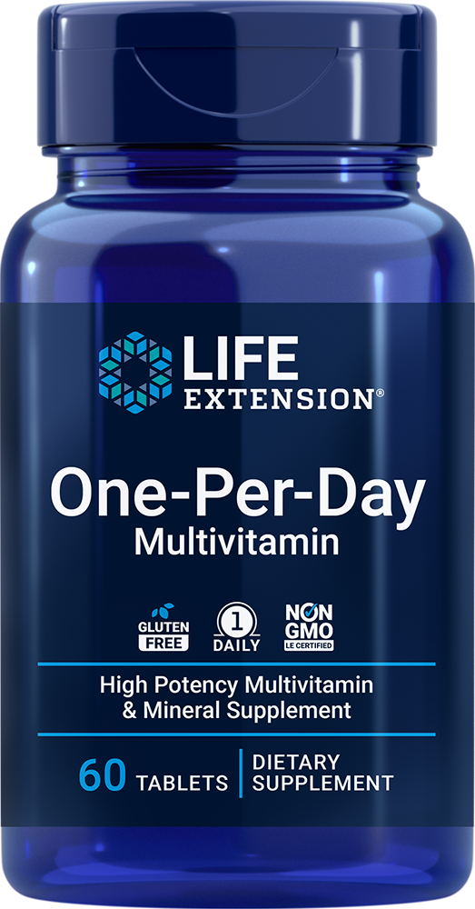 One-Per-Day Multivitamin, 60 tablets - Life Extension