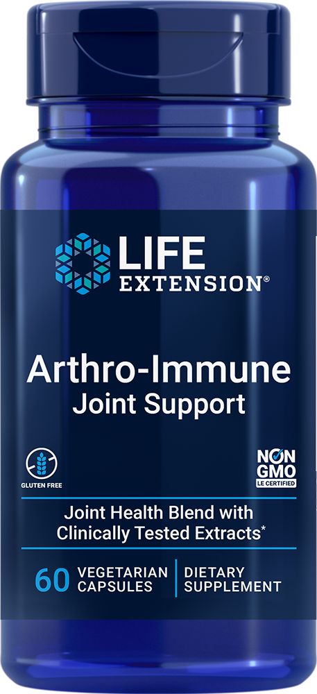 Arthro-Immune Joint Support, 60 vegetarian capsules - Life Extension