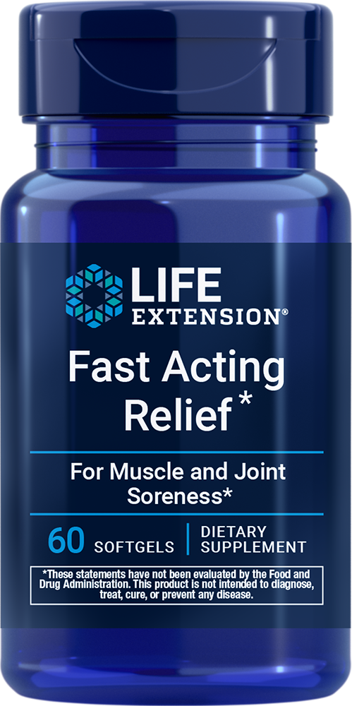 Fast Acting Relief: Joint Supplement, 60 softgels - Life Extension