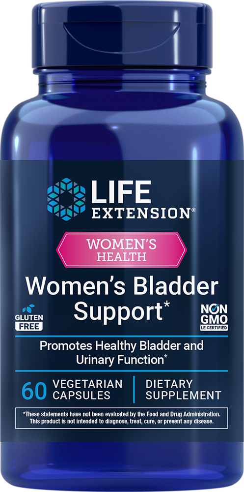 Women's Bladder Support, 60 vegetarian capsules - Life Extension