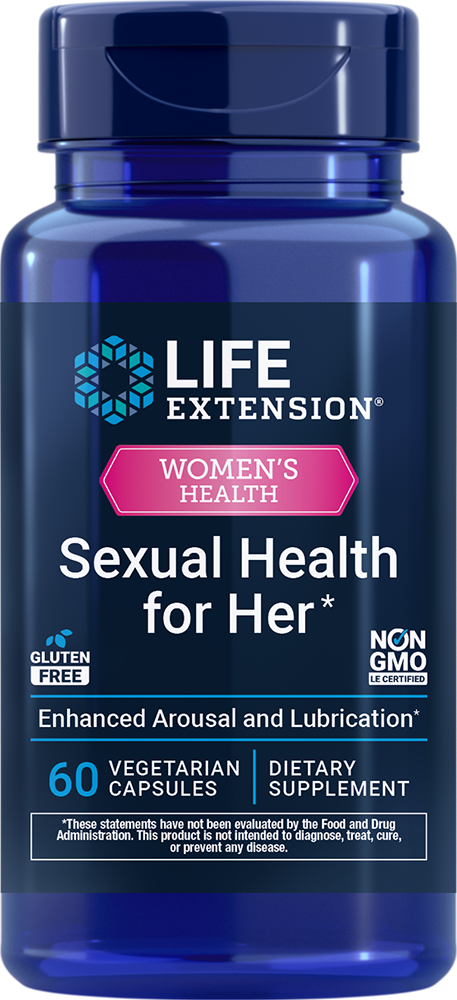 Sexual Health for Her, 60 vegetarian capsules - Life Extension