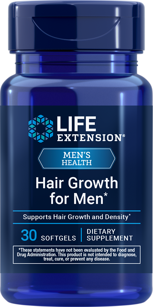 Hair Growth for Men, 30 softgels - Life Extension