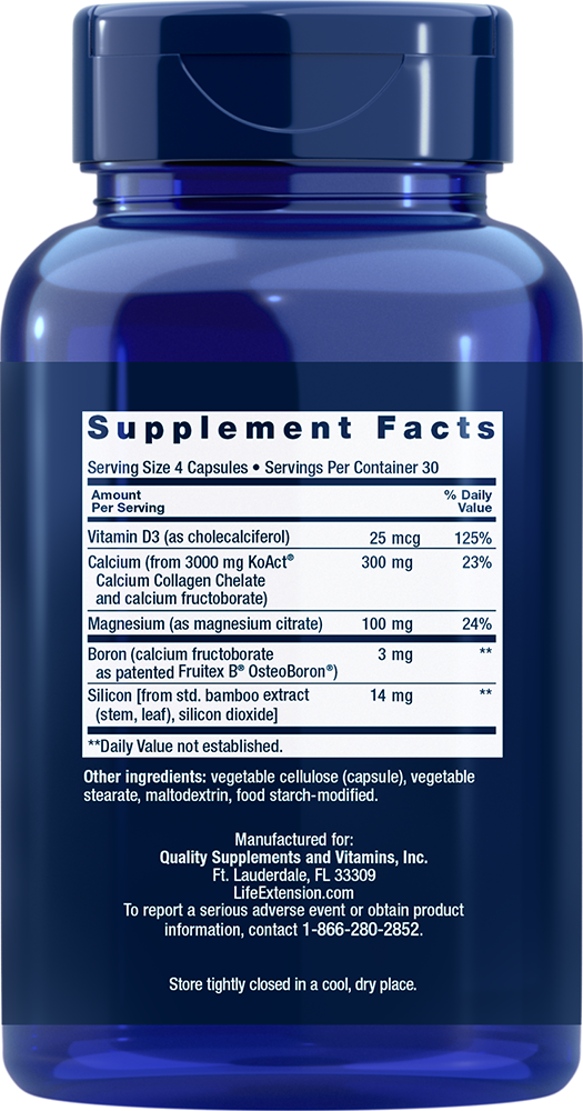 Bone Strength Collagen Formula, 120 capsules - Life Extension