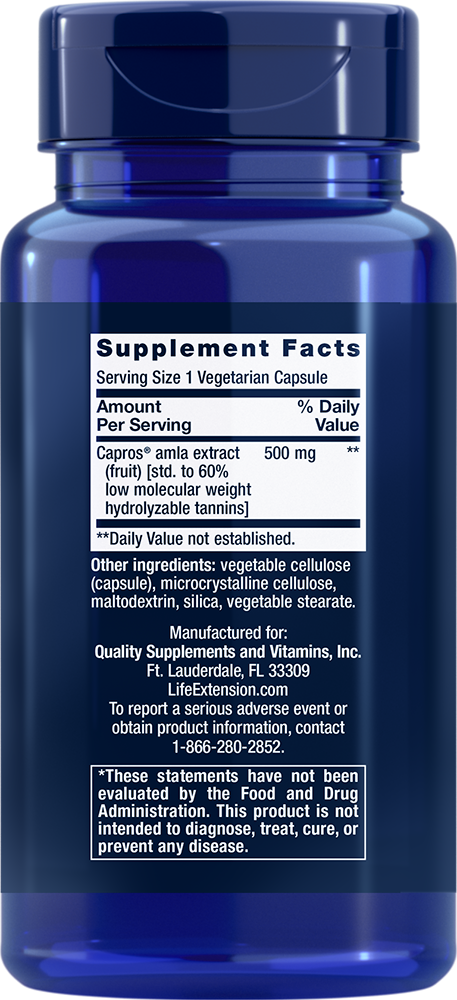 Advanced Lipid Control, 60 vegetarian capsules - Life Extension