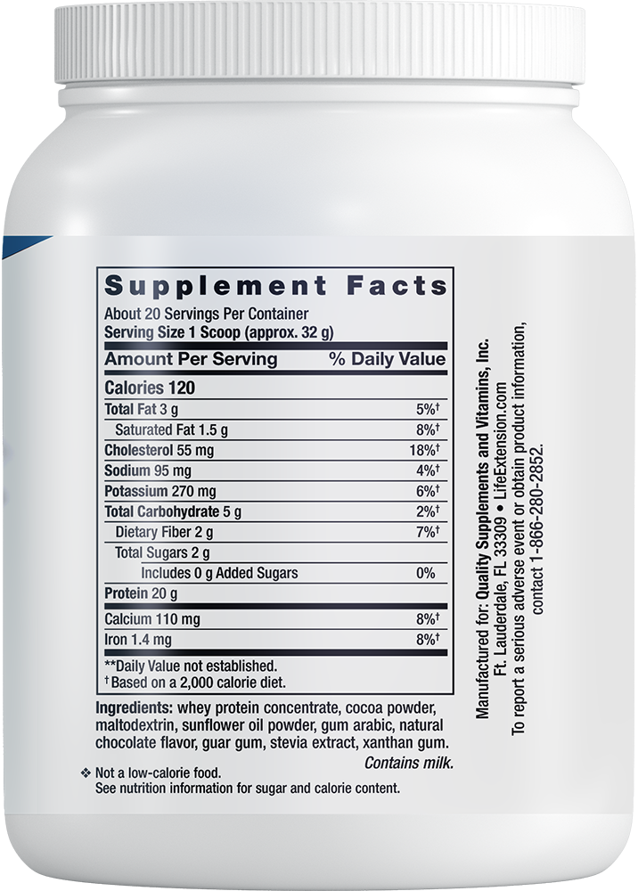 Wellness Code® Whey Protein Concentrate (Chocolate), 640 grams - Life ...