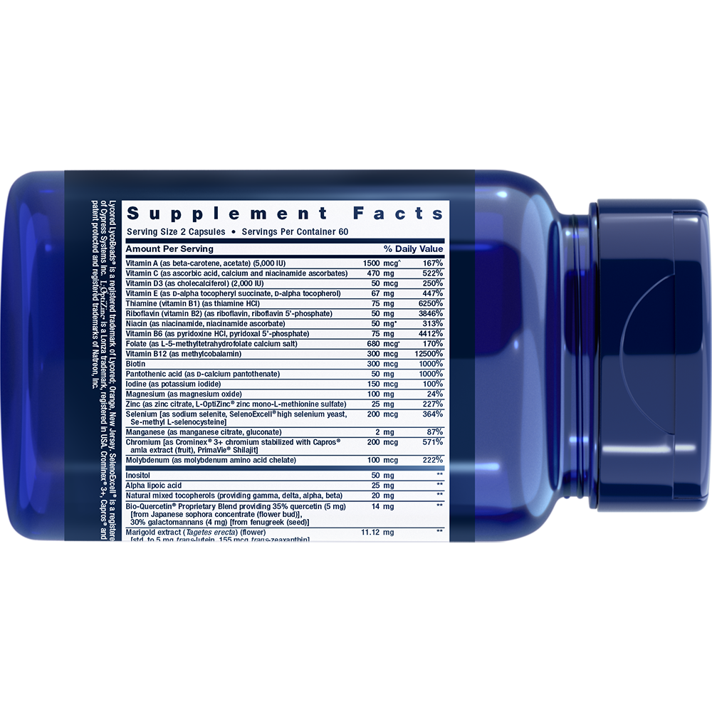 Two Per Day. Multivitamin Capsules, 120 capsules - Life Extension