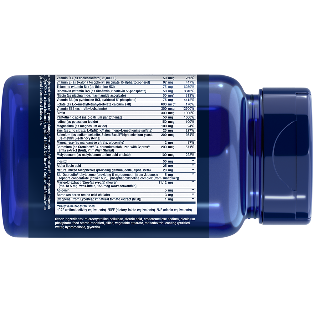 Two-Per-Day Multivitamins, 60 tablets - Life Extension