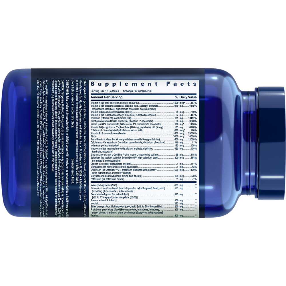 Life Extension Mix, 360 capsules. Vitamins, Minerals and Vegan ...