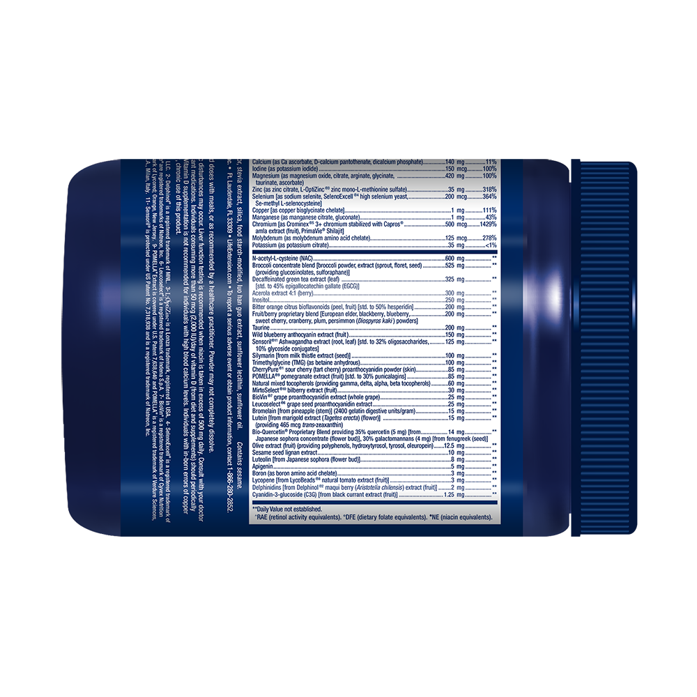 Life Extension Mix™ Powder, Net Wt. 360 g (0.79 lb or 12.70 oz) - Life ...