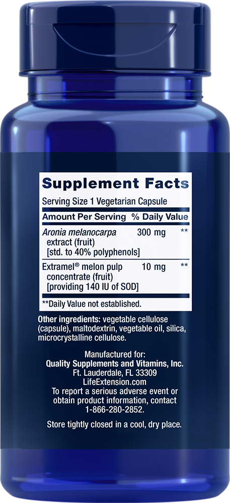 SOD Booster, 30 vegetarian capsules - Life Extension