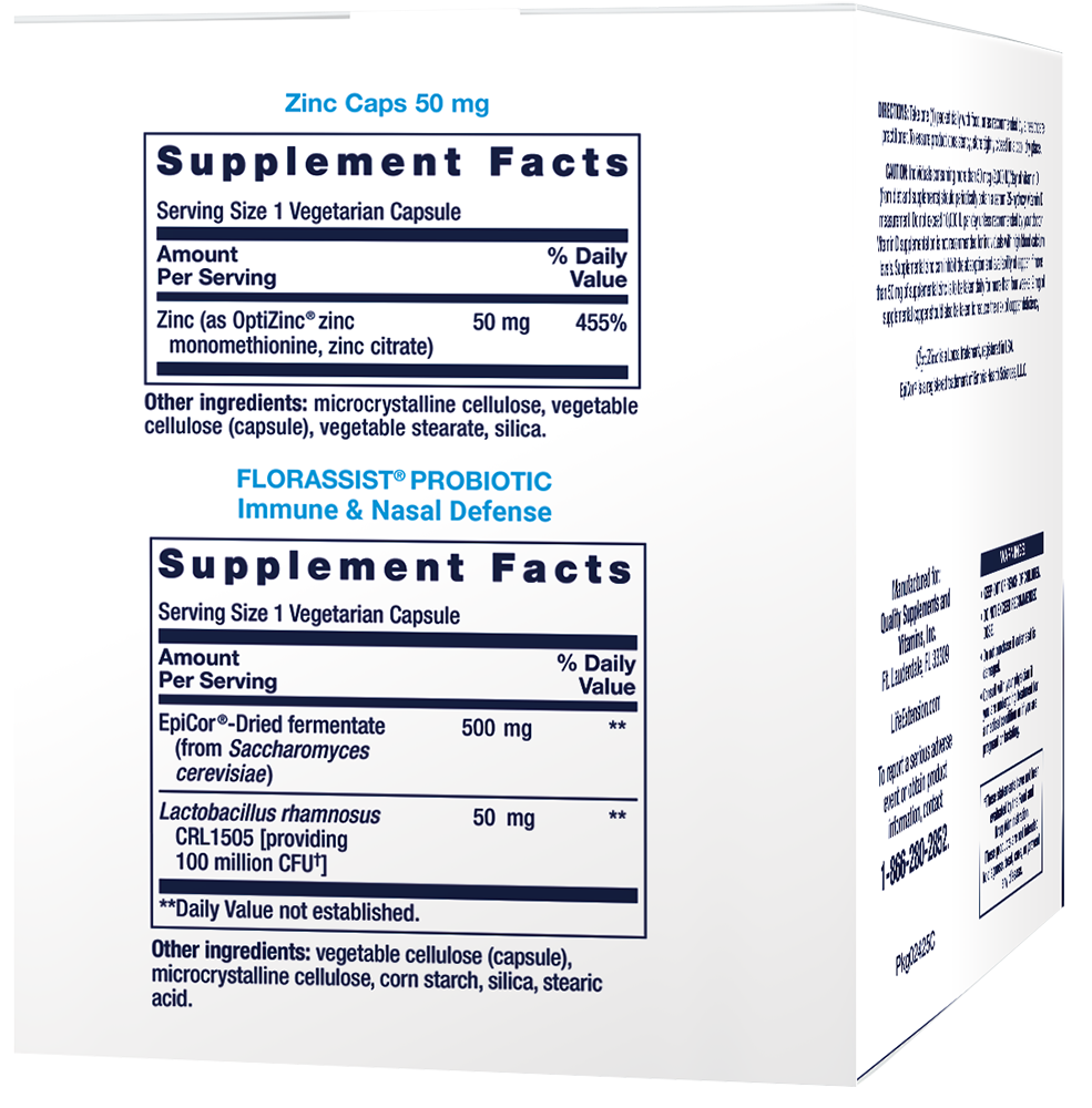 Immune Packs with Vitamin C & D, Zinc and Probiotic, 30 Packs - Life ...