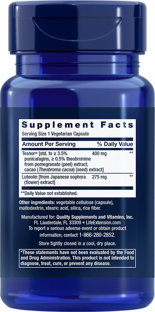 Testosterone Elite Supplement, 30 capsules - Life Extension