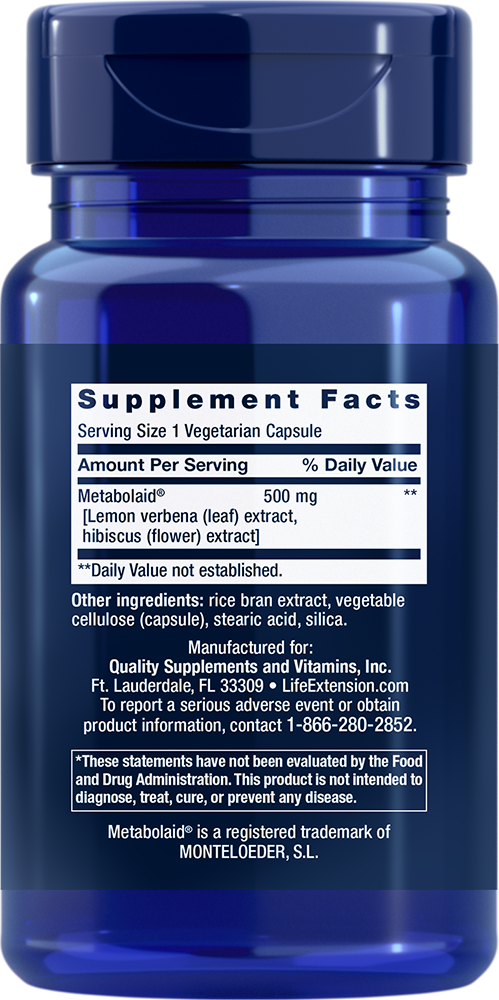Body Trim & Appetite Control, 30 vegetarian capsules - Life Extension