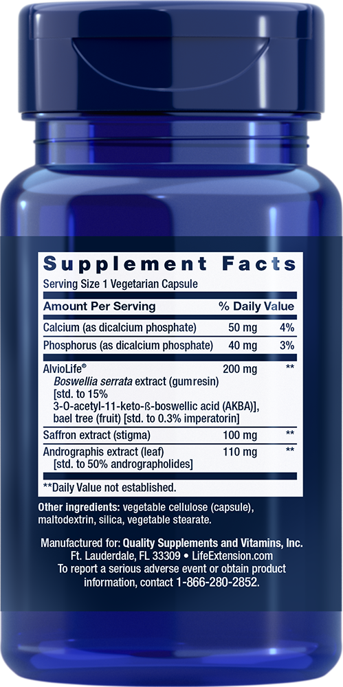 Healthy Lungs, 30 vegetarian capsules - Life Extension