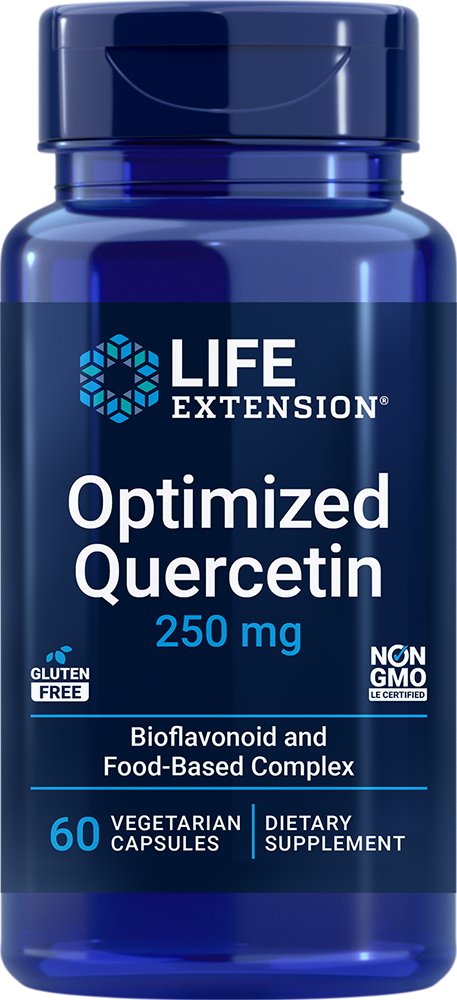 Optimized Quercetin, 250 mg 60 capsules | Life Extension