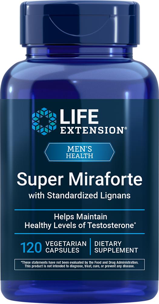 Super Miraforte with Standardized Lignans, 120 capsules | Life Extension